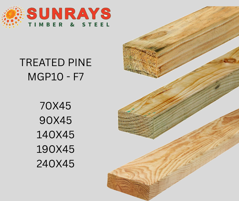 MGP 10 Treated Pine Timber for Framing – Sunrays Timber & Steel