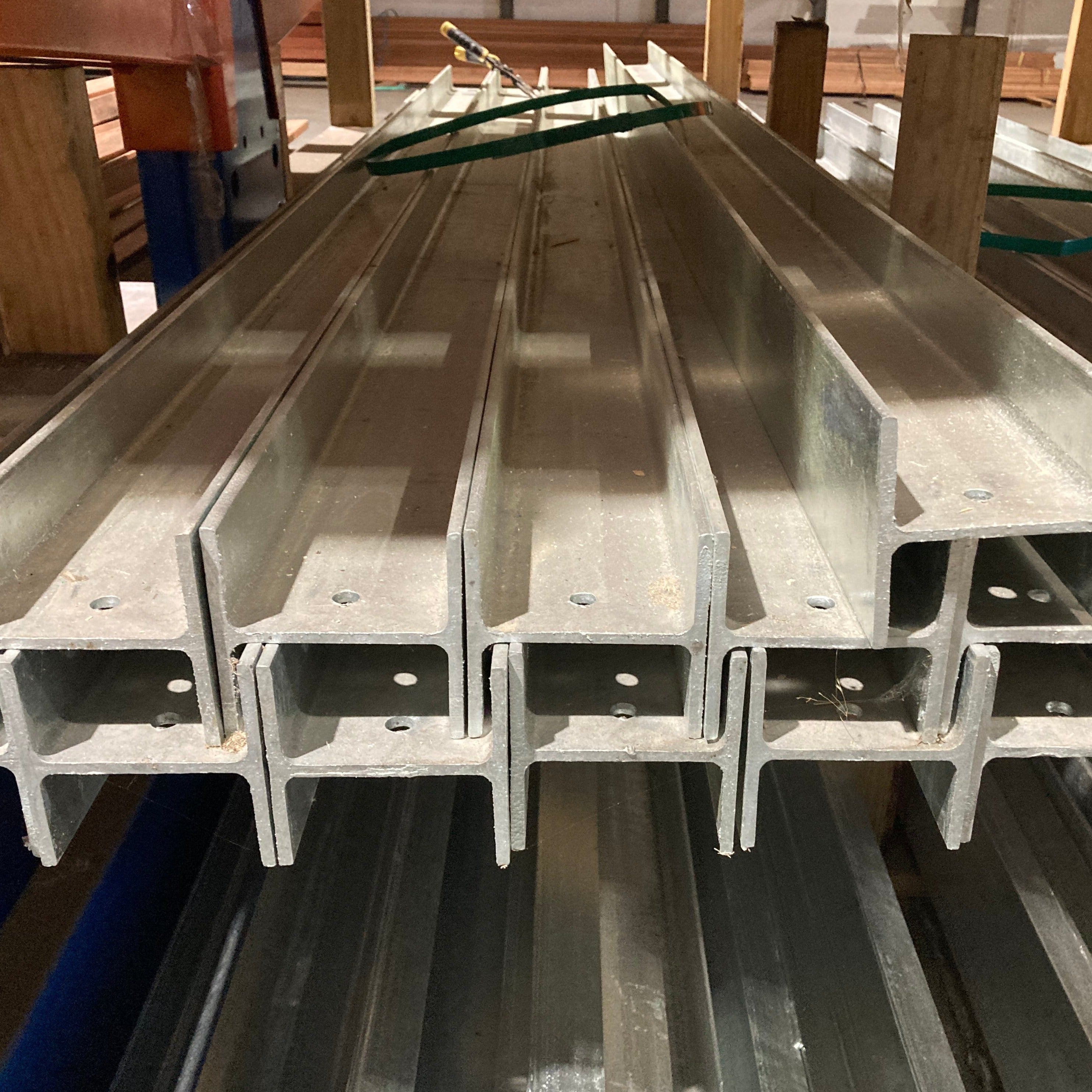 Galvanized H Post 100x100 – Sunrays Timber & Steel