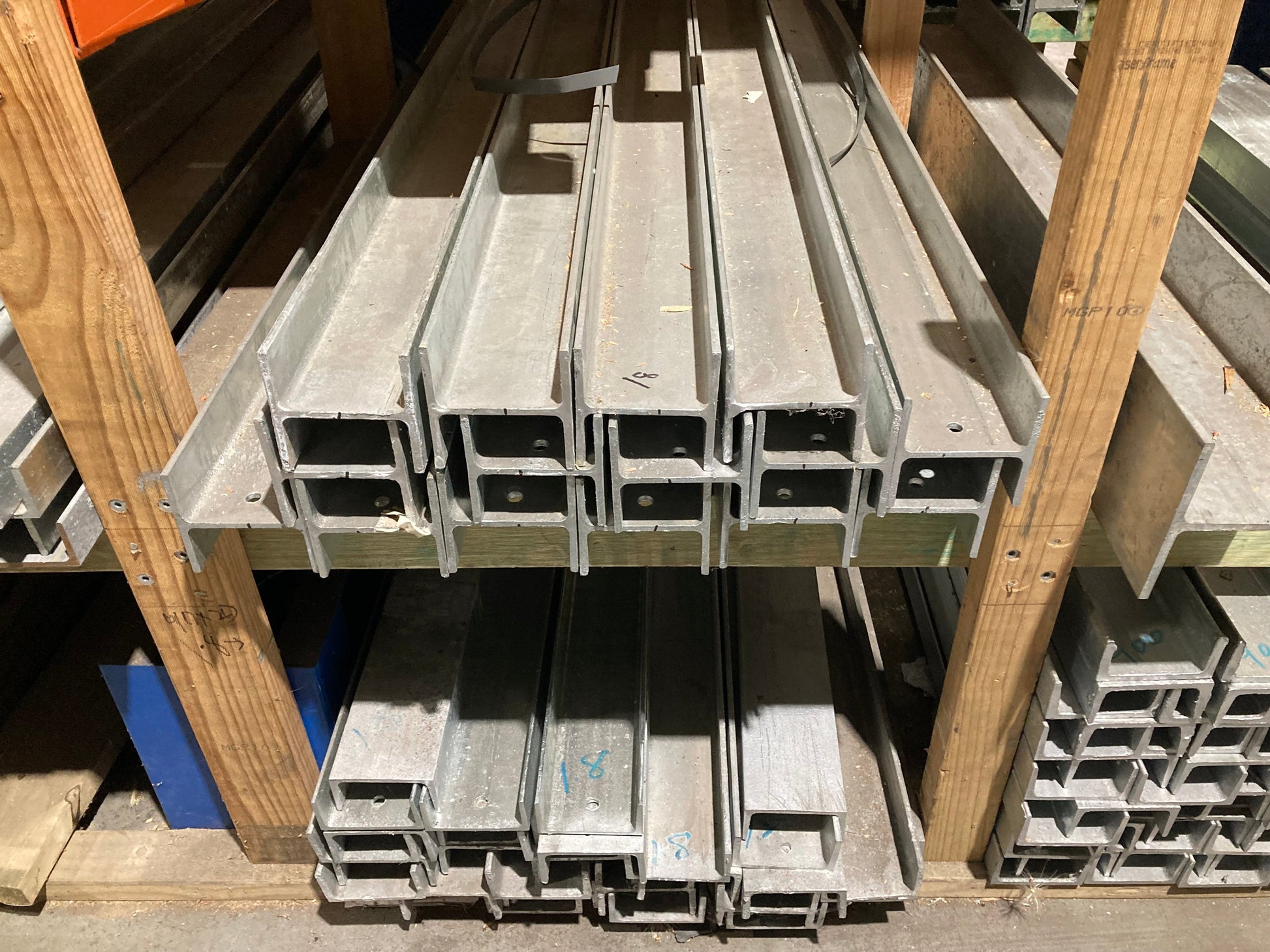 Galvanized H Post 100x100 – Sunrays Timber & Steel